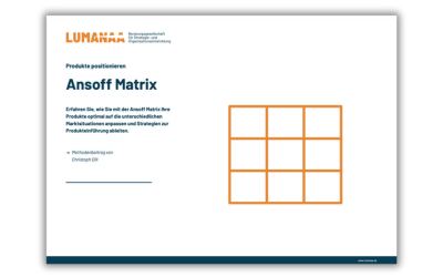 Ansoff Matrix Methode Download